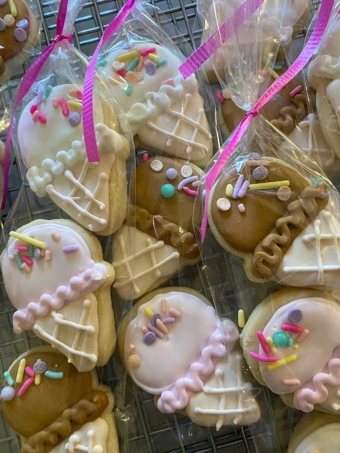 Mini Ice Cream Cone Cookies *please Read Description* - Etsy