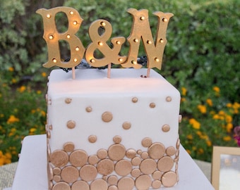 Yummy Cake Toppers curated by Something Turquoise on Etsy