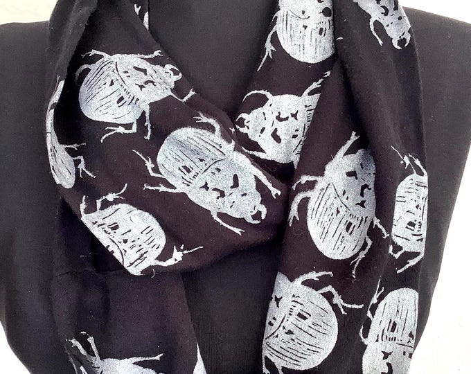Insects Scarf Bug Infinity Scarf Beetles Ladybug Gifts Moth Scorpion ...