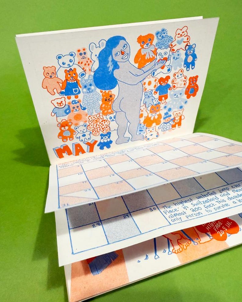 2026 Nudie Ladies: Guinness Book of Homewreckers RISO Printed Calendar ...