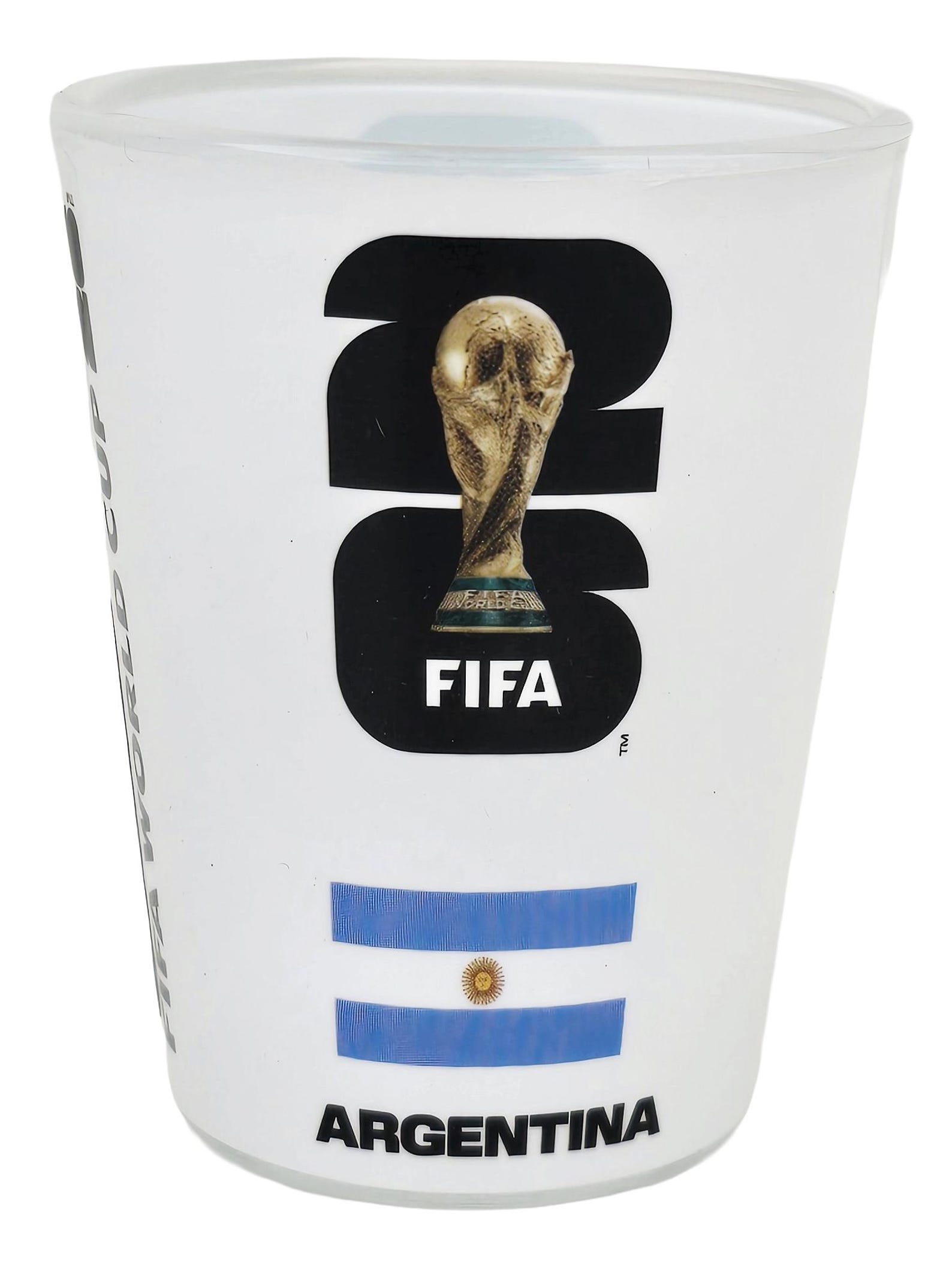 FIFA World Cup 2026 Clear Shotglass Argentina Flag - Etsy Canada