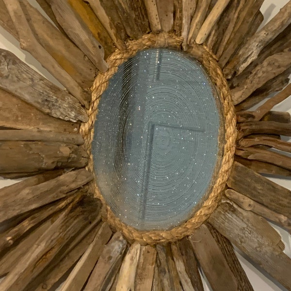 Driftwood Mirror - Etsy