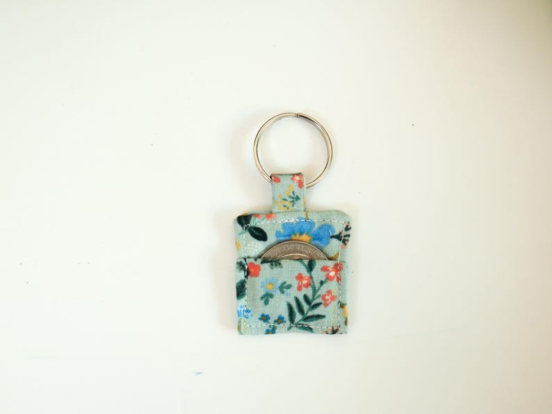 Quarter Keeper Keychain Sewing Pattern PDF | Aldi Quarter Holder ...