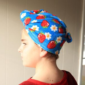 Hair Towel Wrap Sewing Pattern - Easy DIY Project (PDF Pattern) - Etsy