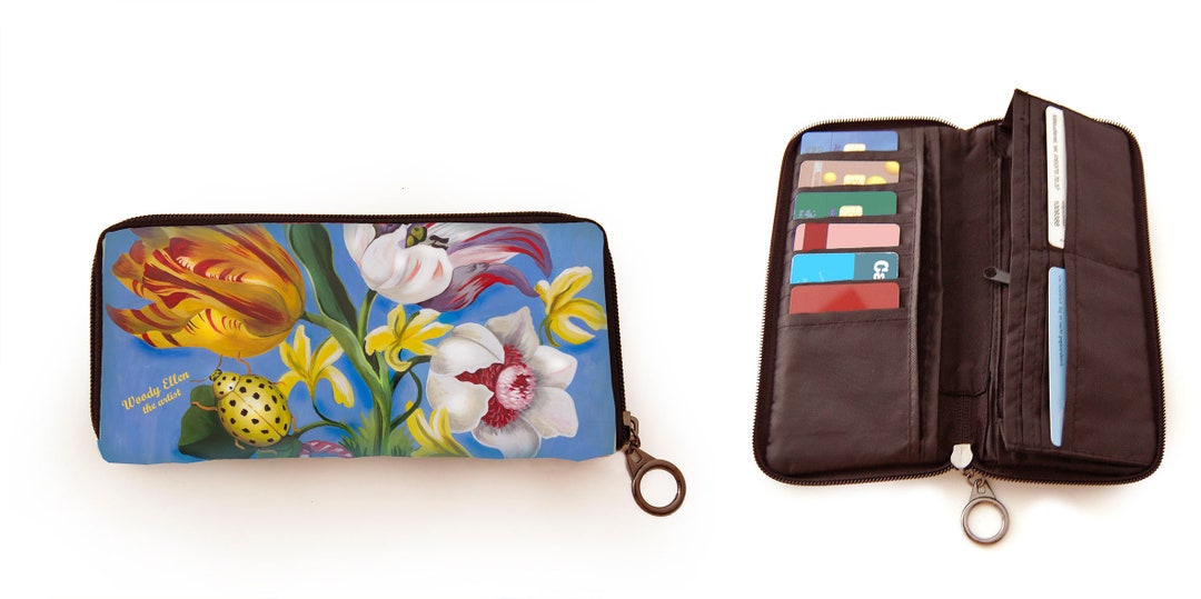 Retro Wallet, Vintage Wallet, Ladybug, Gift Her, Gift Mom, Woody Ellen ...