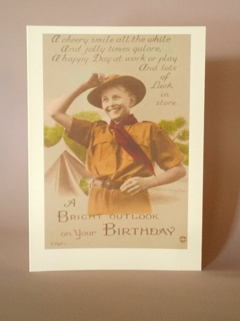Lucky Birthday Card With Scout - Etsy
