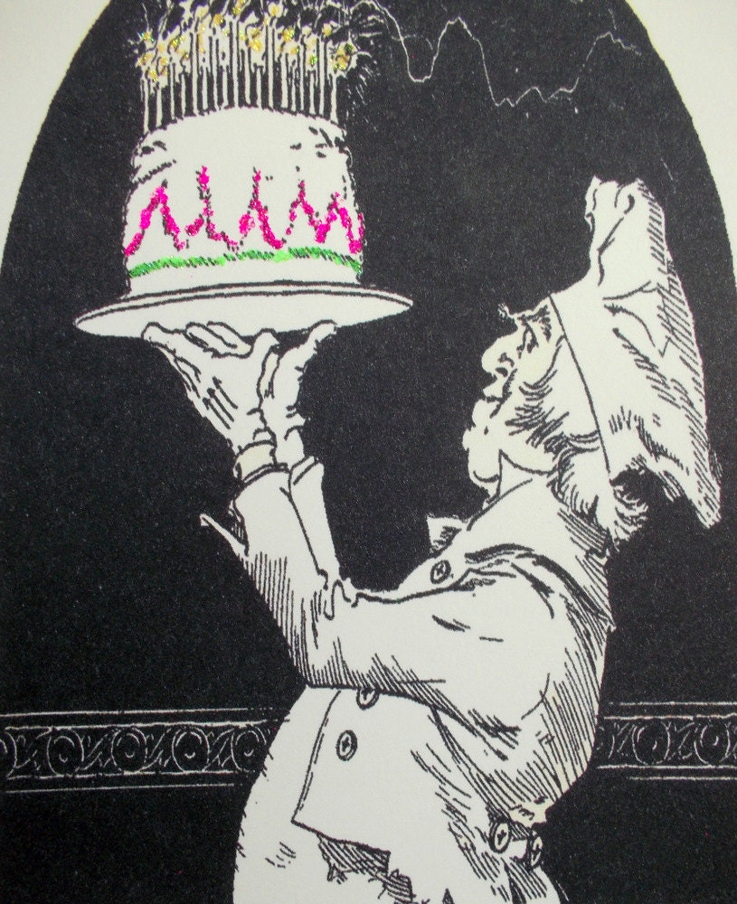 Birthday Baker Card - Etsy