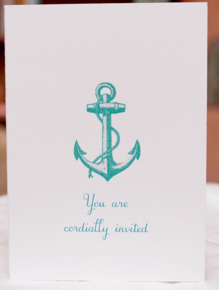 Nautical Invitation - Etsy