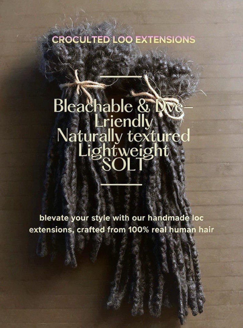 Loc Extensions Sample: Regular, Textured, Curly - Etsy