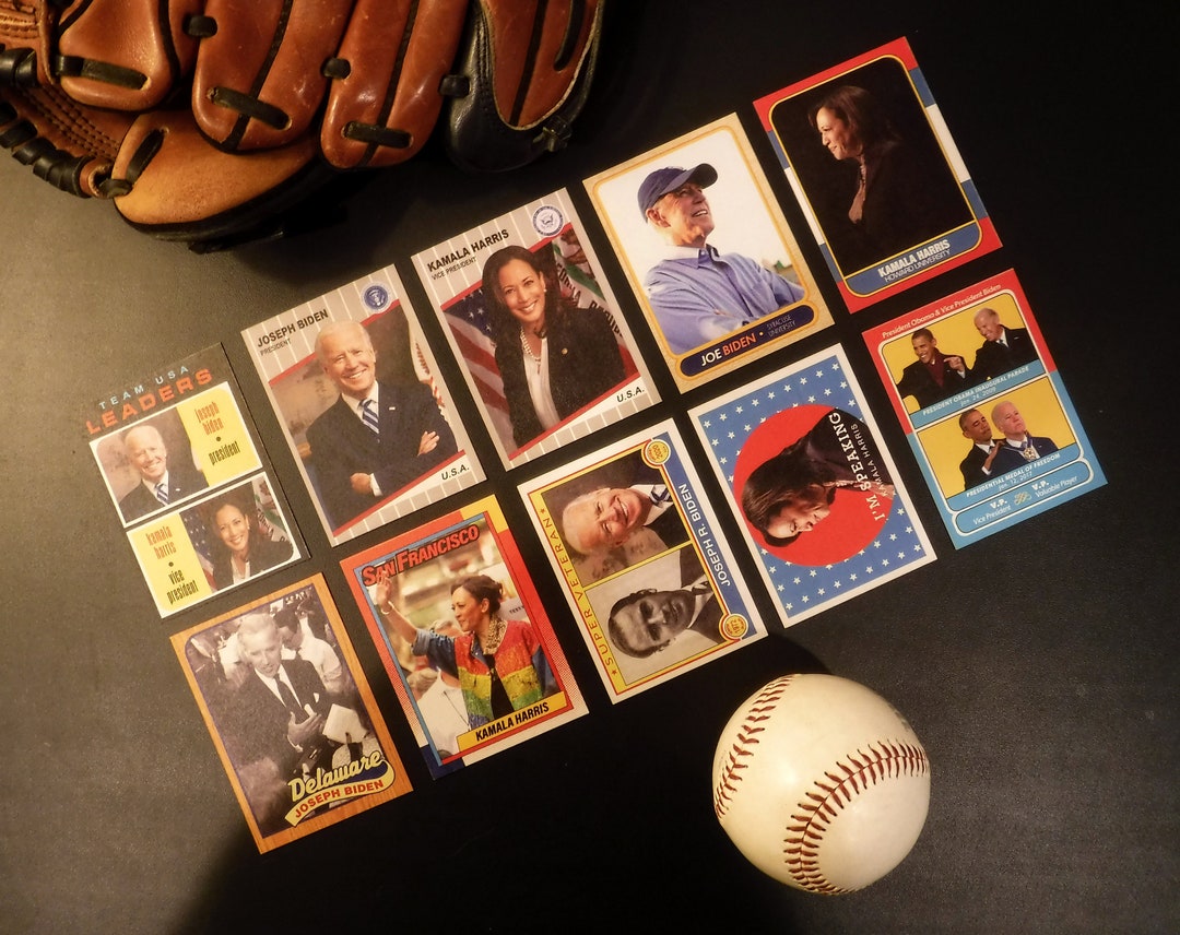 President Joe Biden & Vice President Kamala Harris Trading Card Set ...