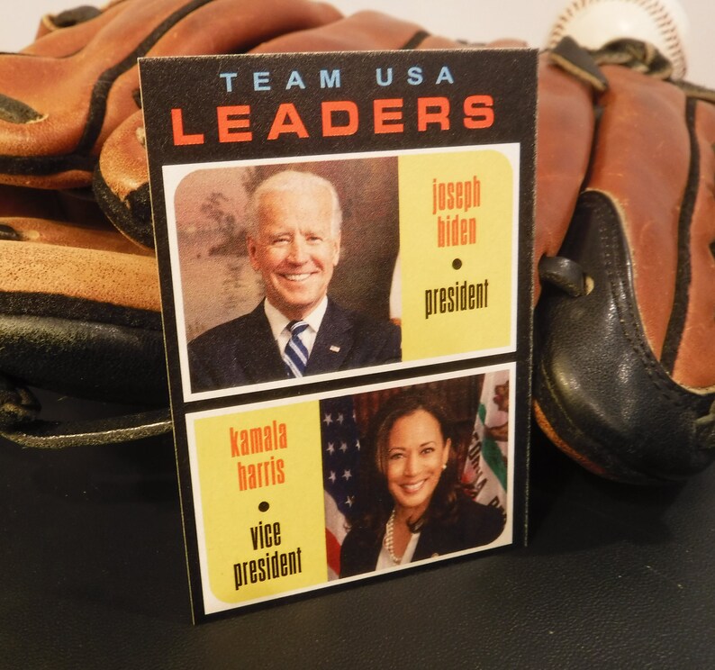 President Joe Biden & Vice President Kamala Harris Trading Card Set ...