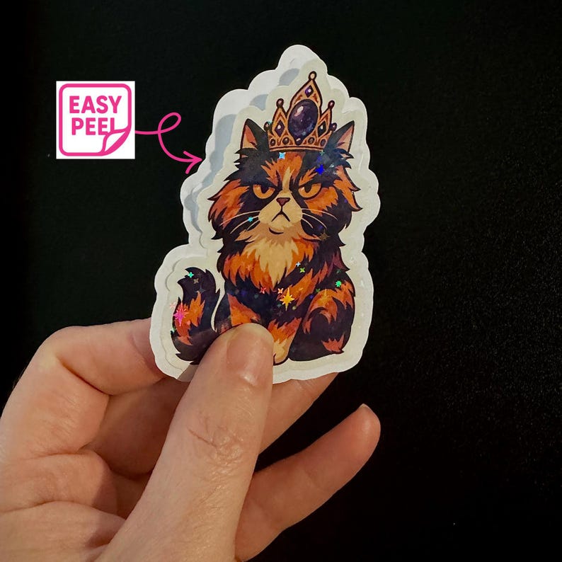 Princess Donut Sticker, Dungeon Crawler Carl Inspired: Holographic ...