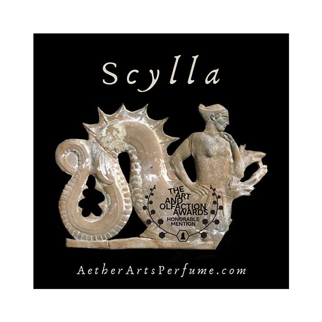 Scylla: a Marine/animalic Perfume. A Sea Monster Swimming in an Ocean ...