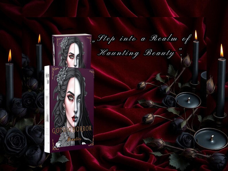 15 Gothic Horror Coloring Pages Printable PDF | Dark Fantasy Adult ...