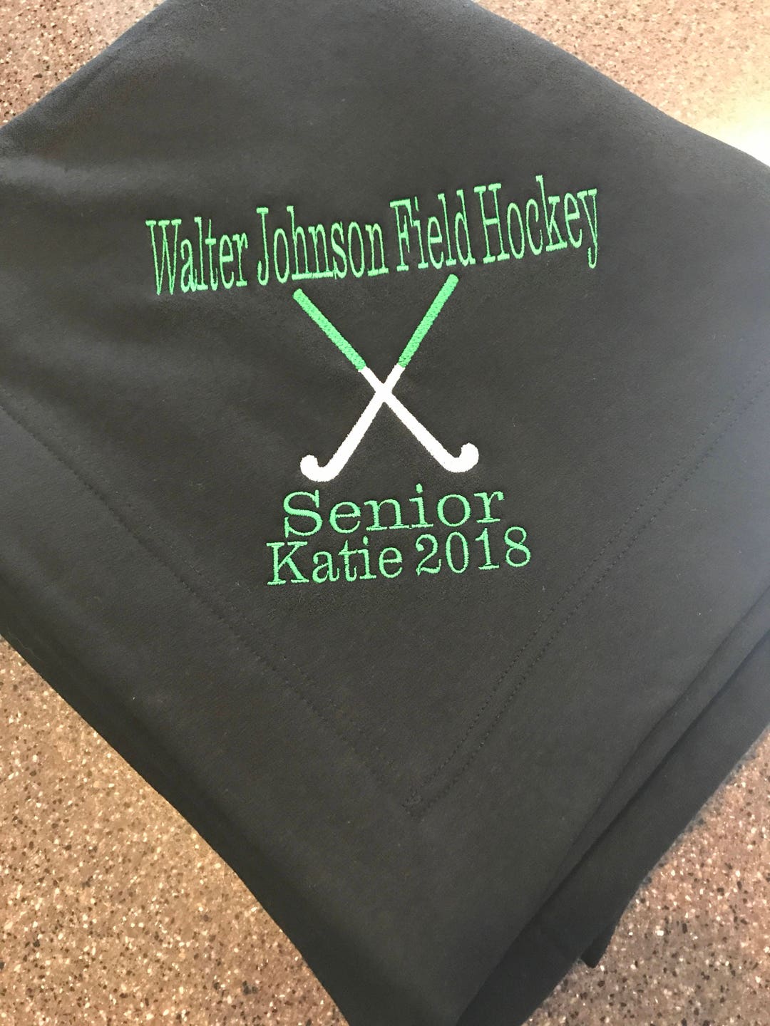 Personalized Stadium Blanket, Sweatshirt Blanket, Fleece Blanket ...