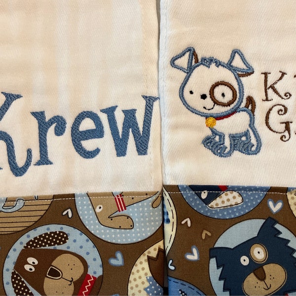 Custom Burp Cloth - Etsy