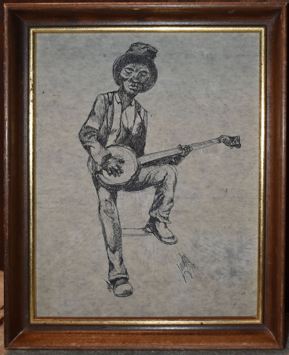 Vintage Banjo Art