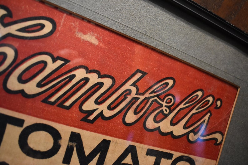 Vintage Campbell S Soup Label Campbell S Tomato Advertising Label Ca ...