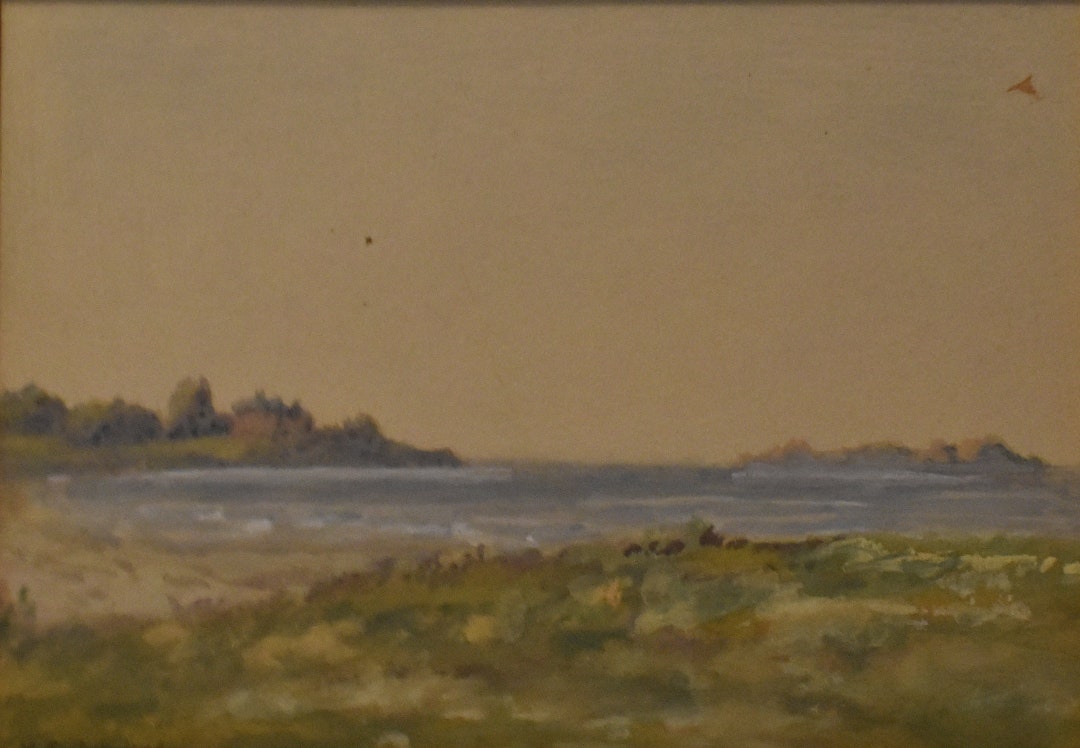 Vintage Arcadia Park Art Watercolors Coast Maine Artist Horace Robbins ...