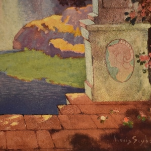 Pair of Vintage Color Art Prints by Robert Atkinson Fox and Louis ...