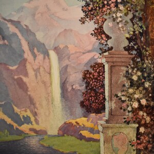 Pair of Vintage Color Art Prints by Robert Atkinson Fox and Louis ...