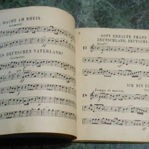 Vintage Music Book 1893 Album National Anthems Hymns Patriotic Songs - Etsy