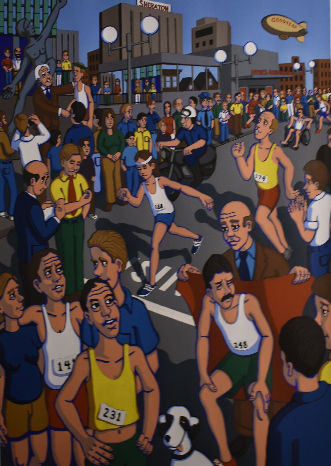 Vintage Boston Marathon Color Silkscreen Limited Titled - Etsy