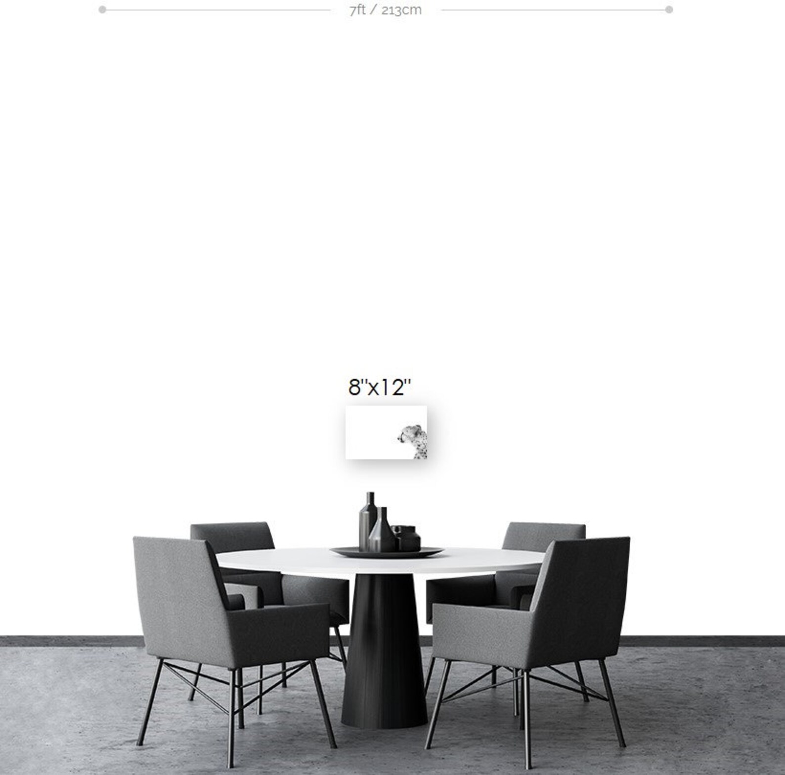 Cheetah Modern Wall Decor Wildlife Fine Art Photography Animal Black ...