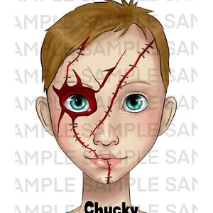 Halloween Horror Face Painting Fall Board Face Paint Design Menu Board ...