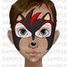 NO AI USED Face Painting Sonic Tails Knuckles Board, Face Paint Design ...