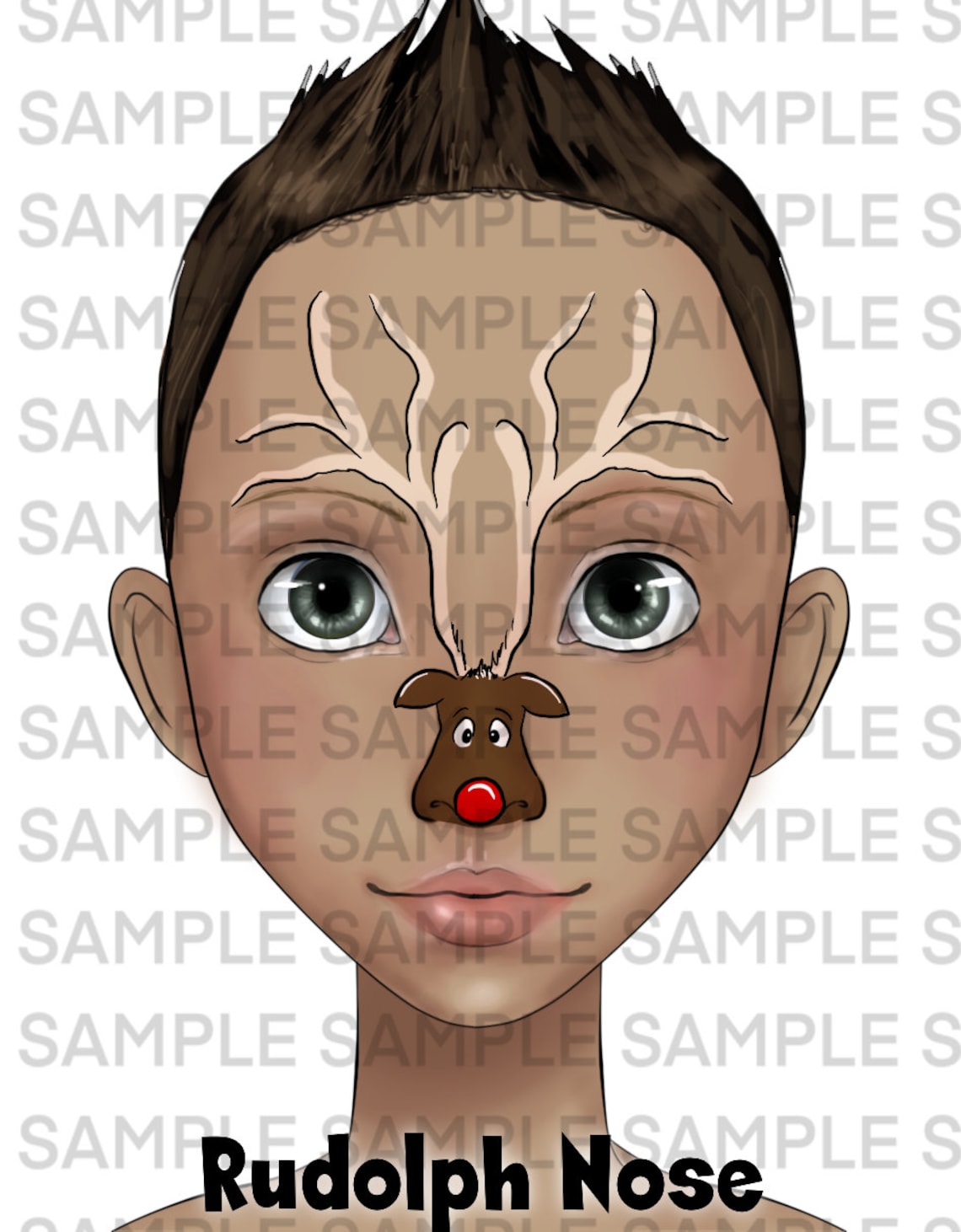 Face Painting Board Face Paint Design Menu Board Designs for - Etsy