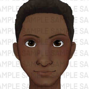 NO AI USED Face Painting Adult Board, Design Menu Board, Digital ...