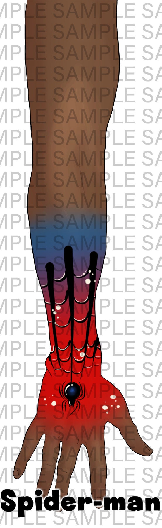 Face Paint Arm Designs Face Paint Design Menu Board Designs | Etsy UK