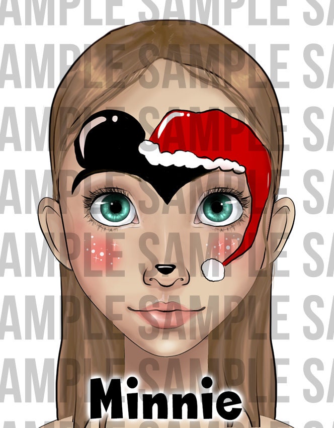 Face Painting Word board Face paint design menu board | Etsy