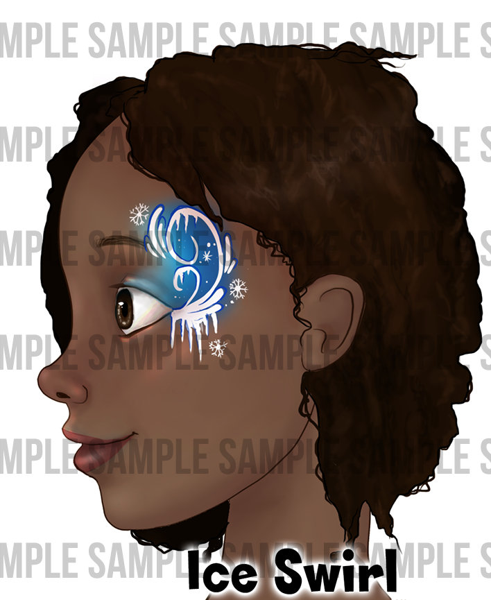 Face Painting Board Face Paint Design Menu Board Designs for | Etsy