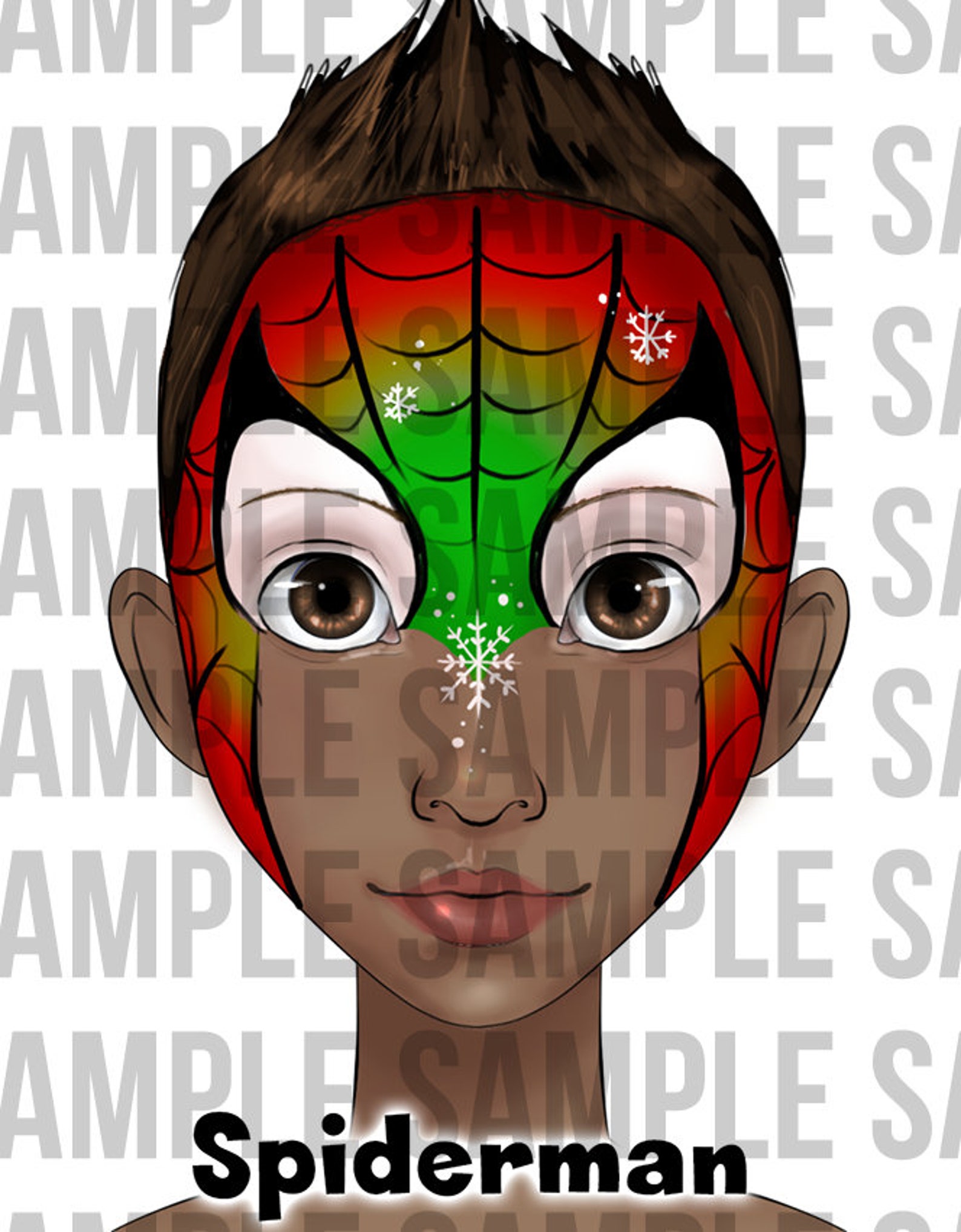 Face Painting Word Board Face Paint Design Menu Board - Etsy