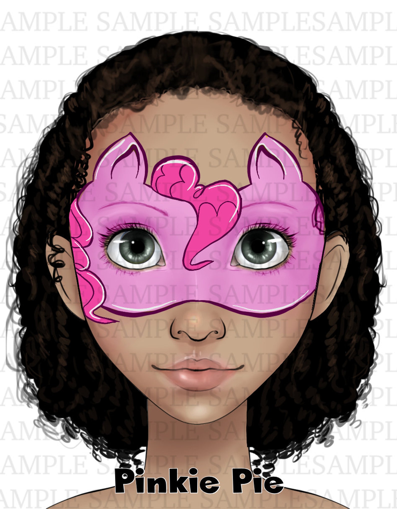 NO AI USED Face Painting My Little Pony Board, Face Paint Design Menu ...