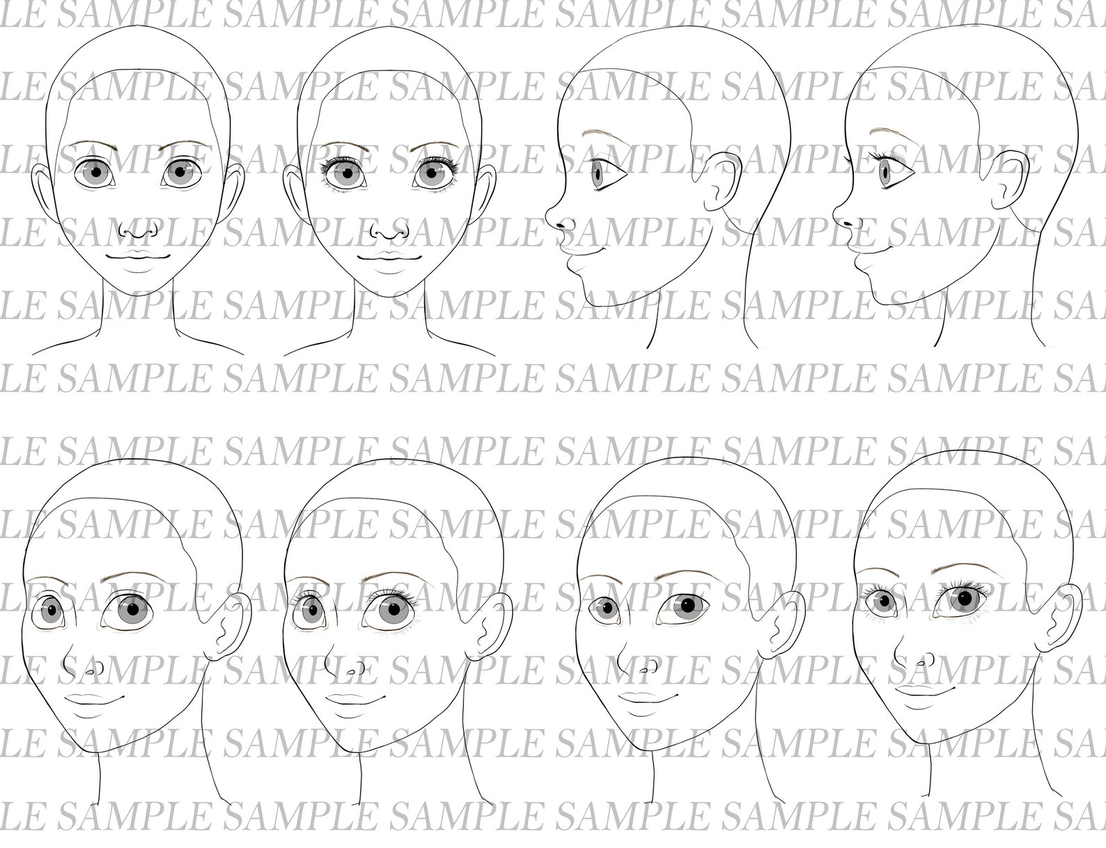 NO AI USED Face Painting Word Board, Face Paint Design Menu Board ...