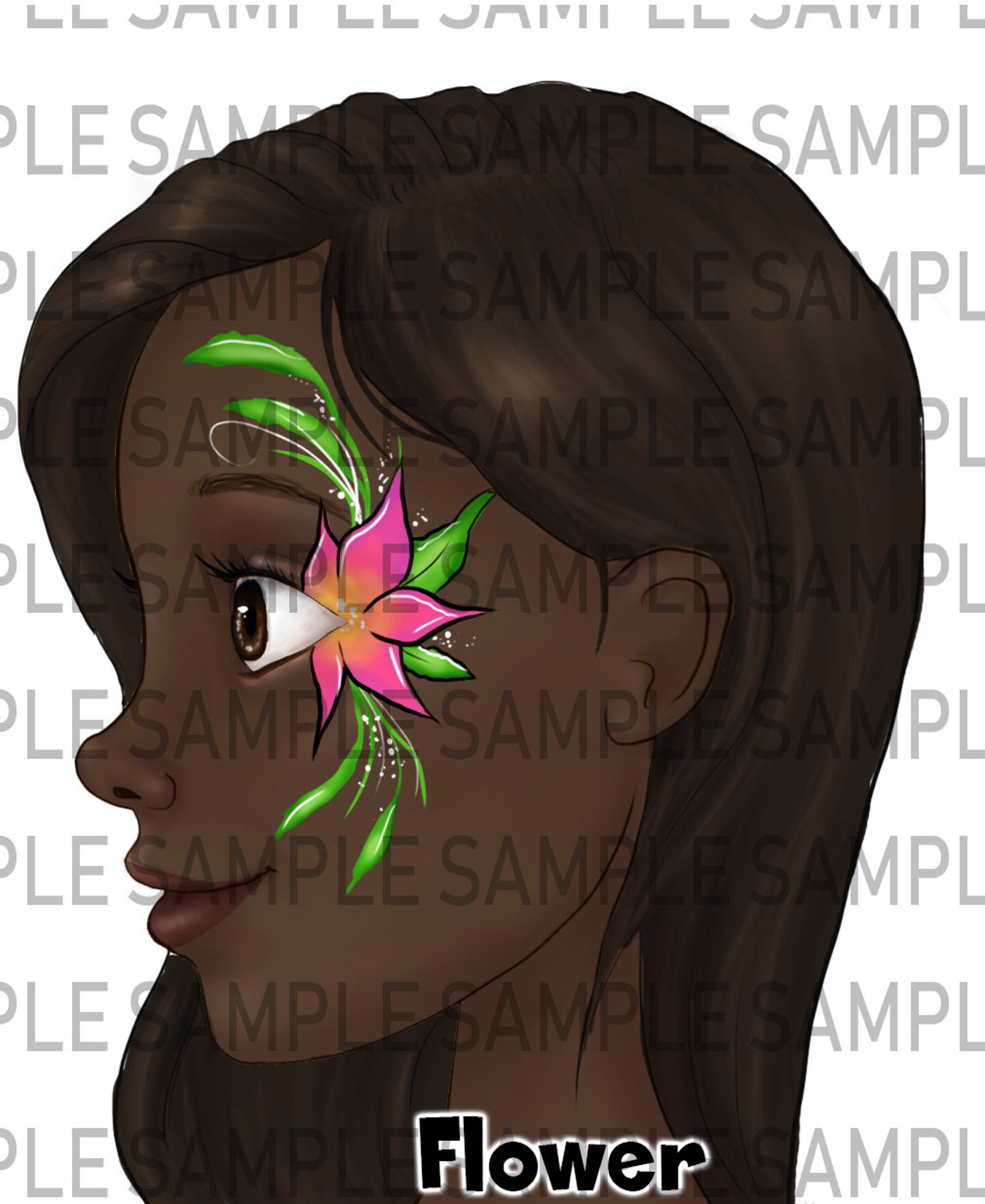 Face Painting Word Board Face Paint Design Menu Board - Etsy Australia