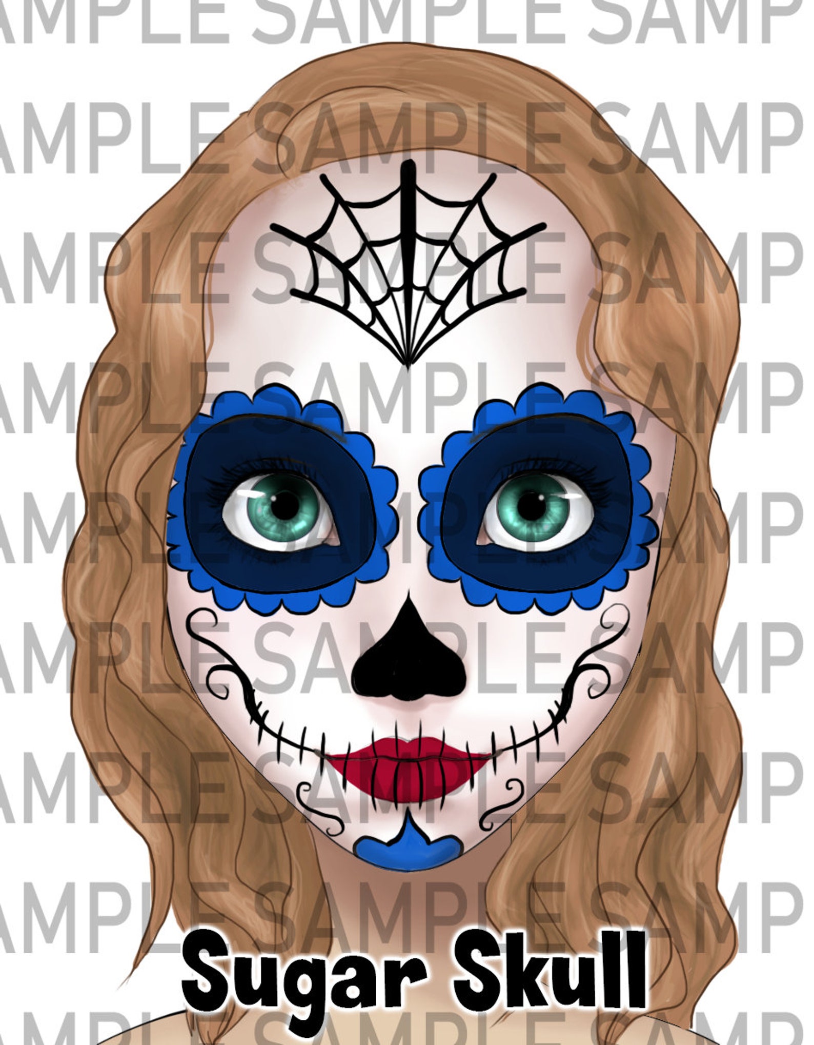 NO AI USED Face Painting Word Board, Face Paint Design Menu Board ...
