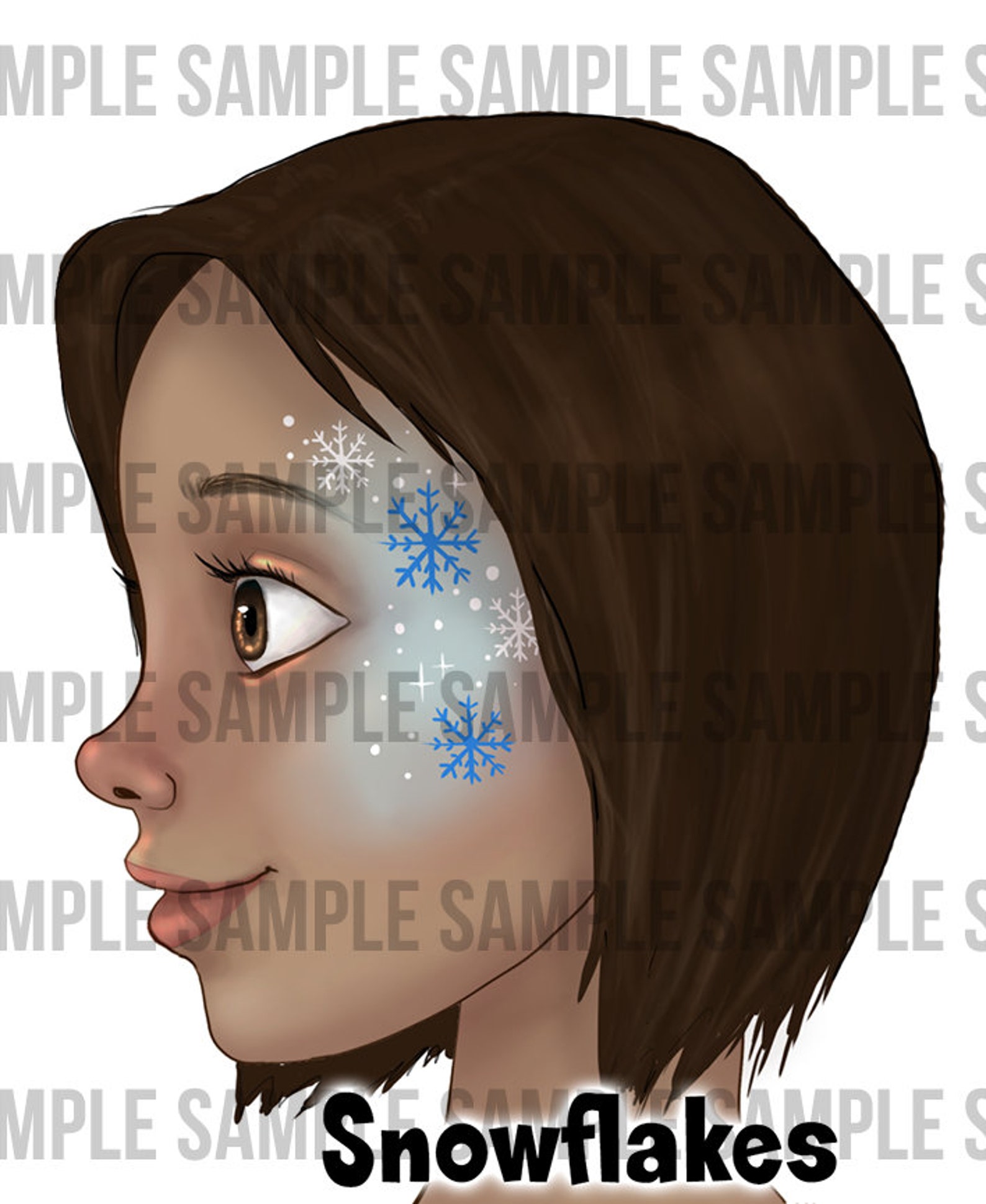 Face Painting Board Face Paint Design Menu Board Designs for | Etsy