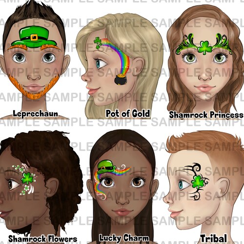 Fast Face Painting Menu - Etsy
