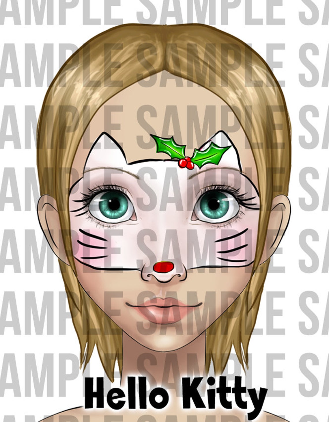 Face Painting Word Board Face Paint Design Menu Board - Etsy