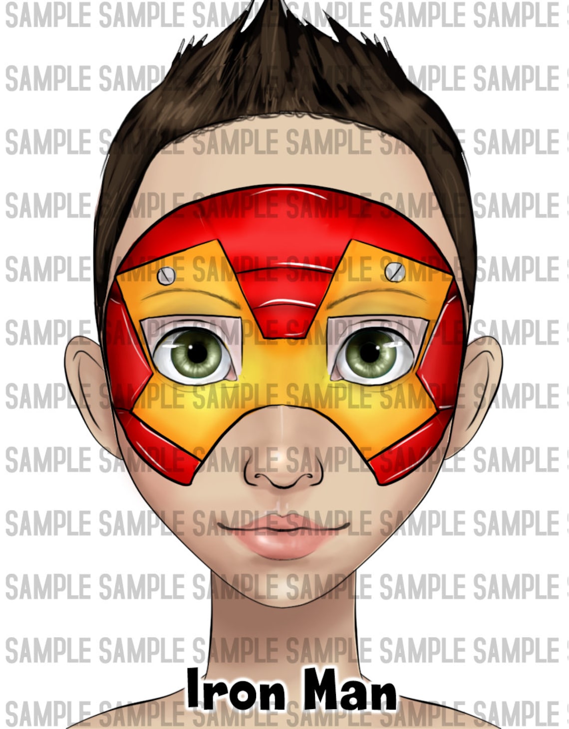 Face Painting Word Board Face Paint Design Menu Board | Etsy UK