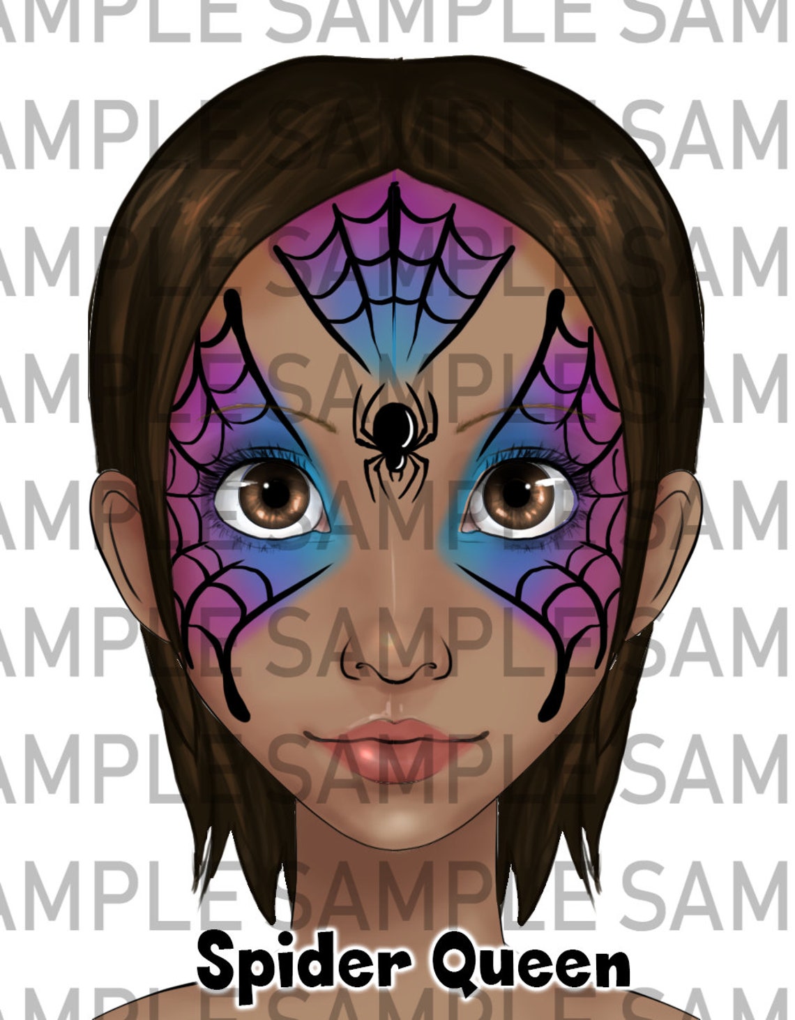 Face Painting Word Board Face Paint Design Menu Board | Etsy