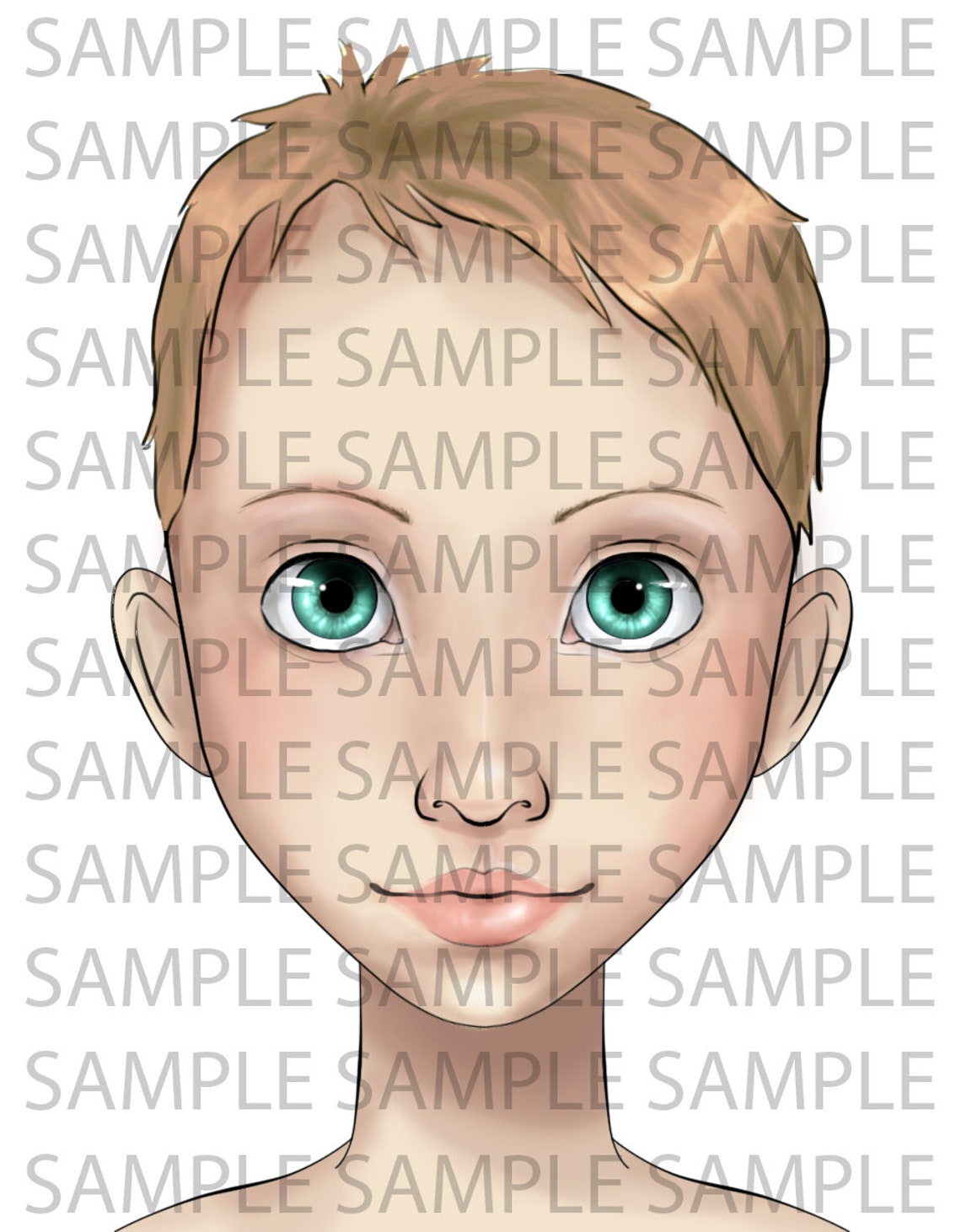 Face Painting Template Board Face Paint Designs Menu Board | Etsy