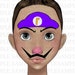 Mario Video Game Face Painting Word Board Face Paint Design - Etsy