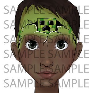 Face Painting Design Board, Face Paint Design Menu Board, Designs for ...