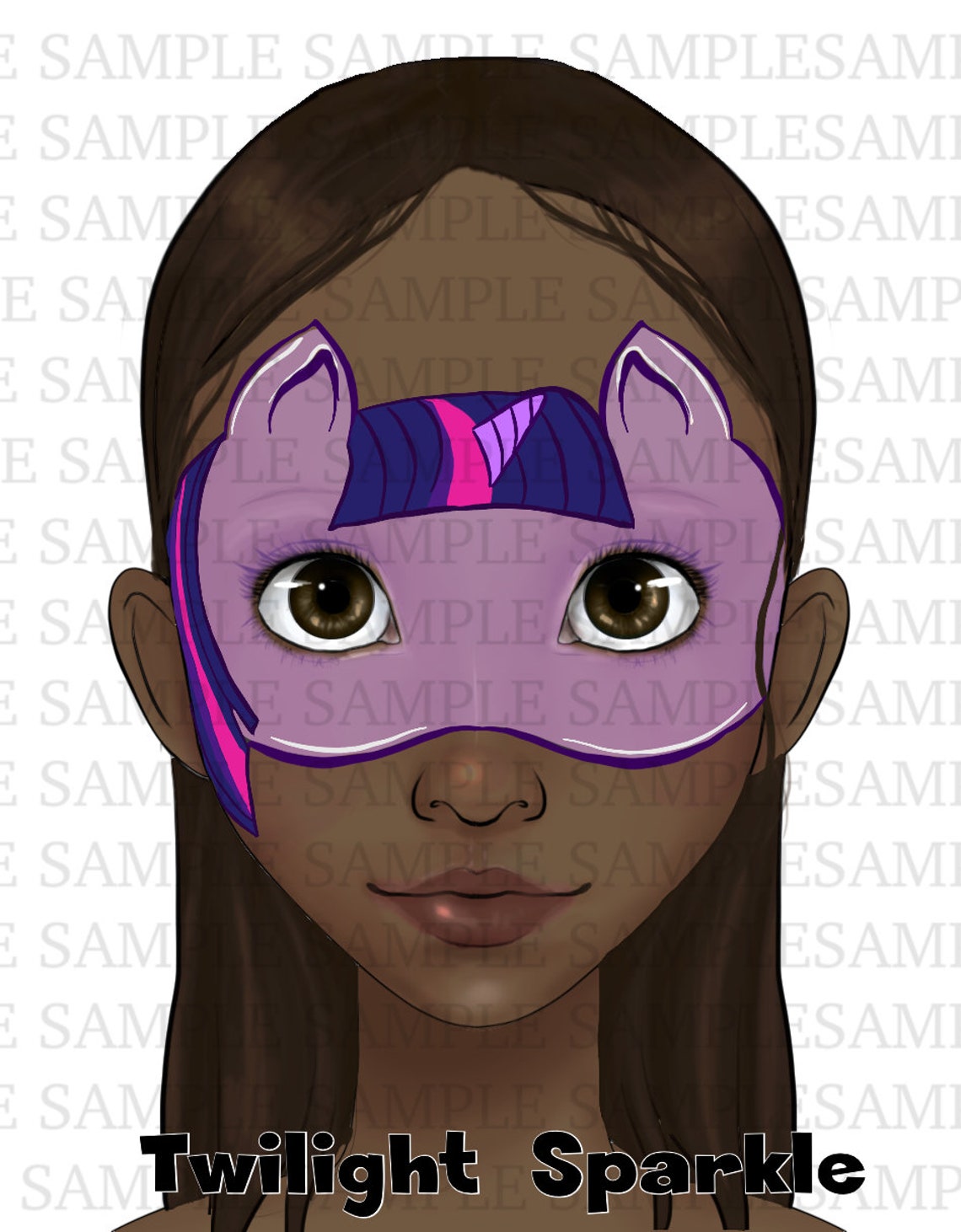 NO AI USED Face Painting My Little Pony Board, Face Paint Design Menu ...