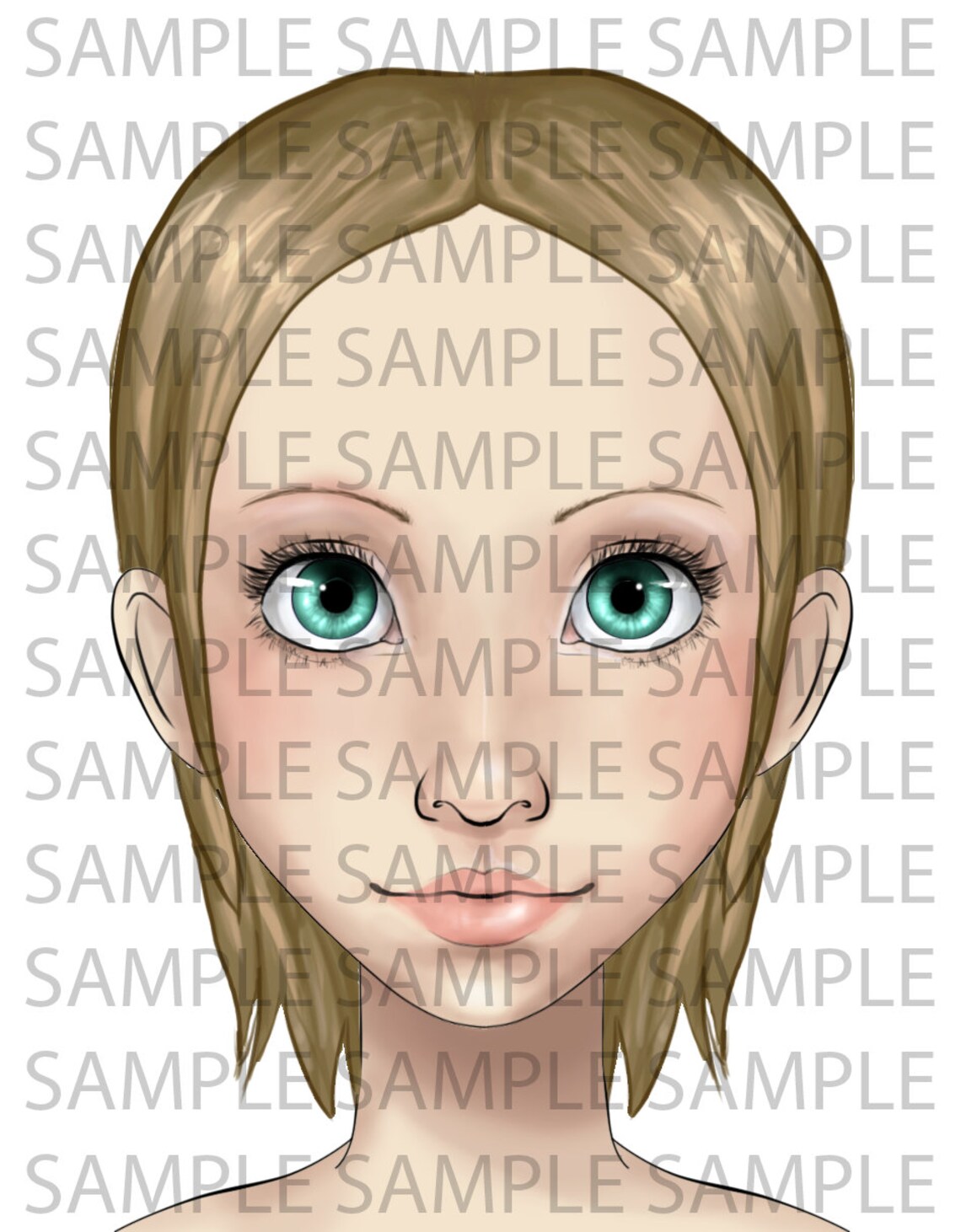 Face Painting Template Board Face Paint Designs Menu Board | Etsy